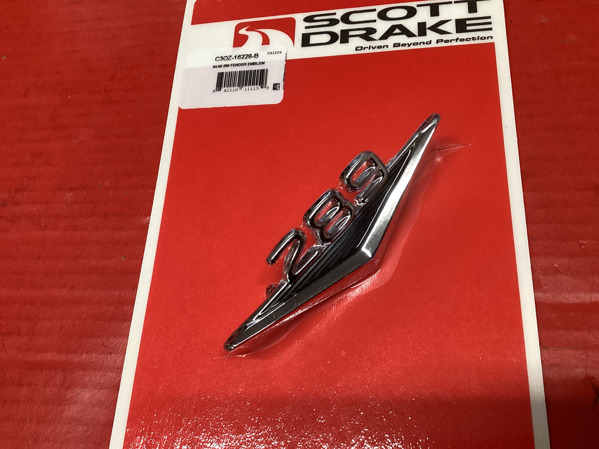 Mustang 1965-1966 “289” Front Fender Emblem – Dad's Mustang