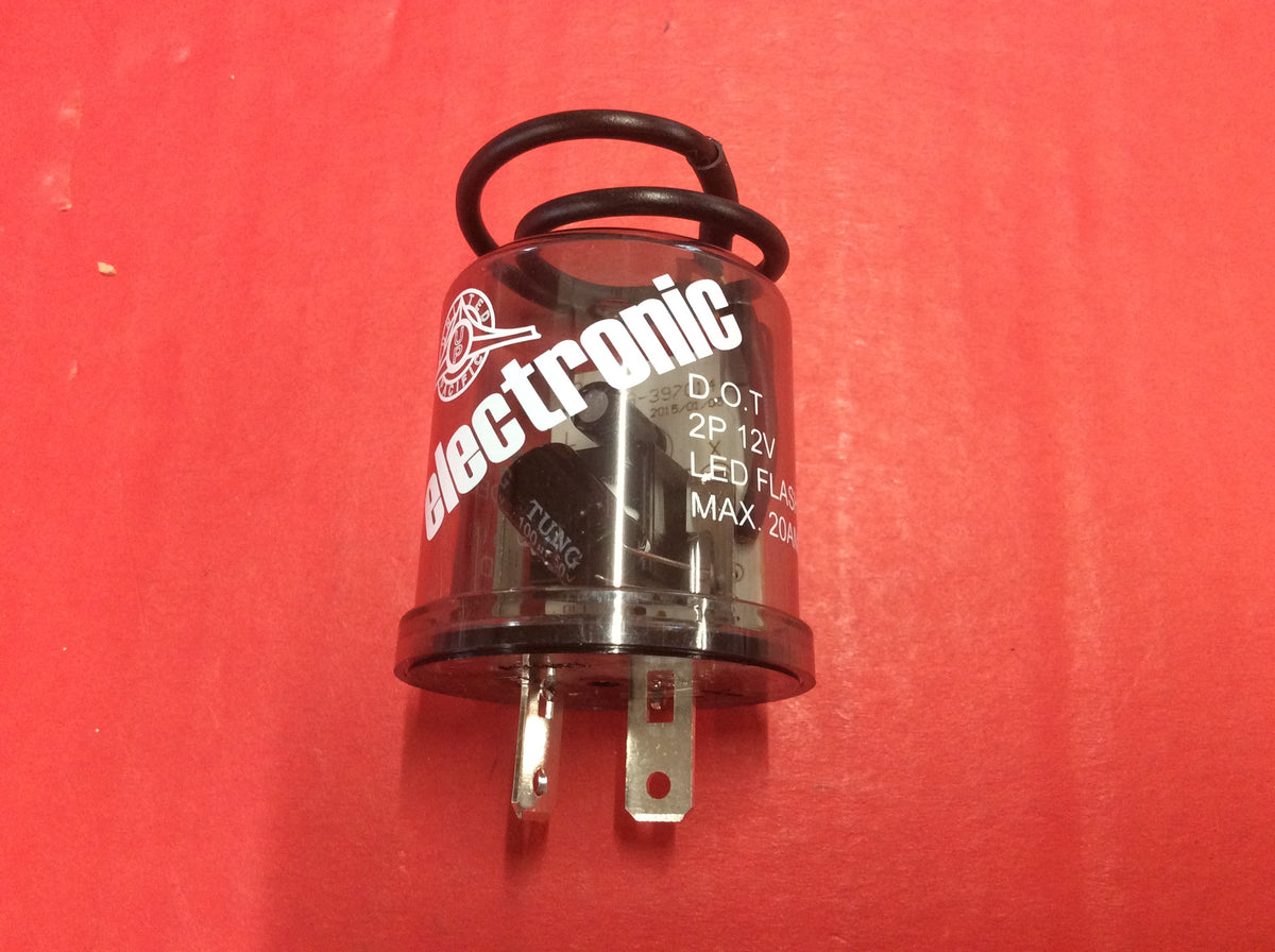 1967-68 Mustang Electronic Flasher Used with LED Tail Lights and Seque ...