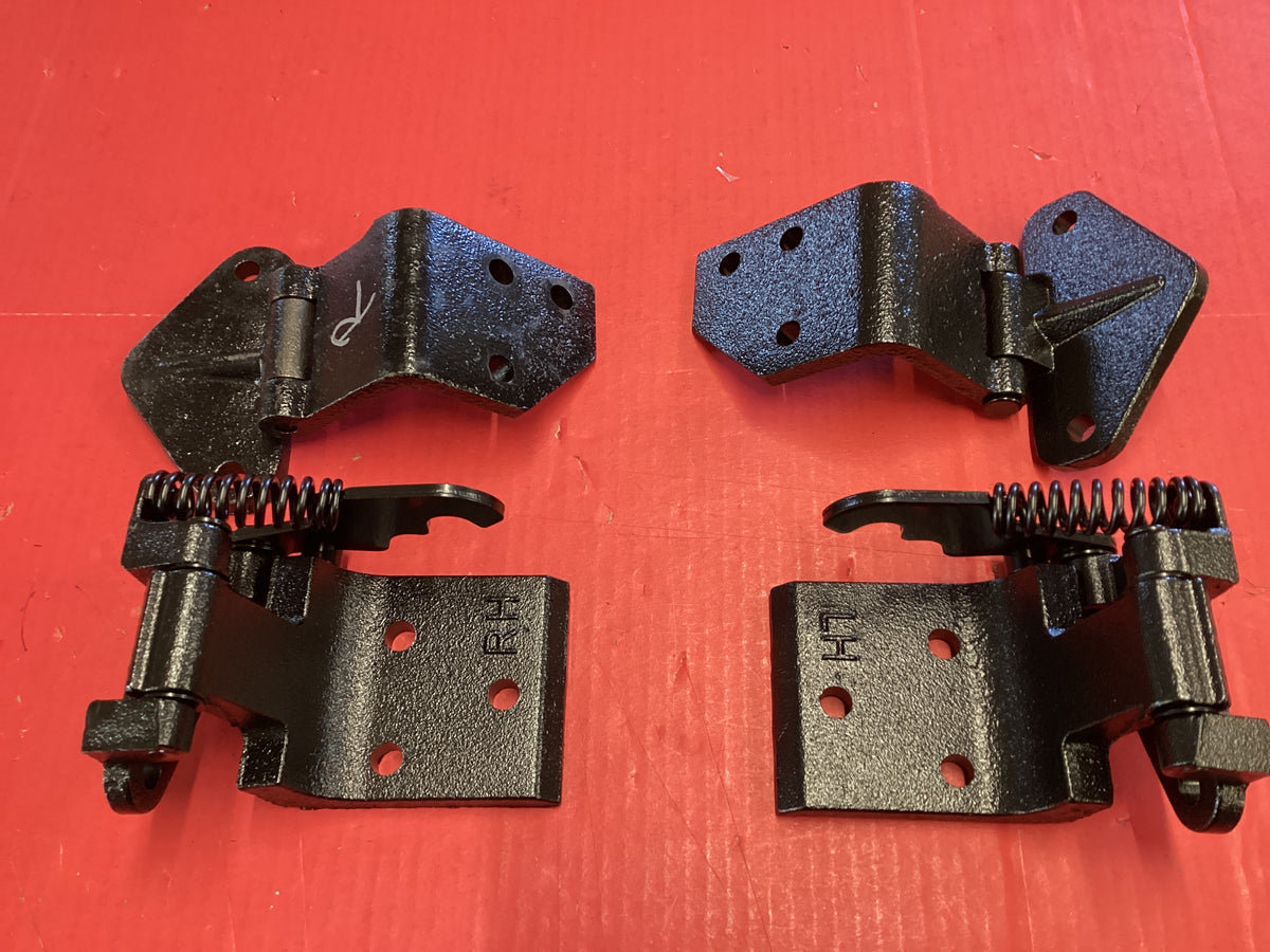 Mustang Door Hinges 1965-66 Set of 4 ( 2 Lower Hinges & 2 Upper Hinges ...